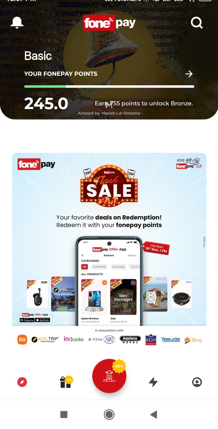 FonePay Brings Flash Sale: Redeem FonePay Points with Gadgets, Gifts, More