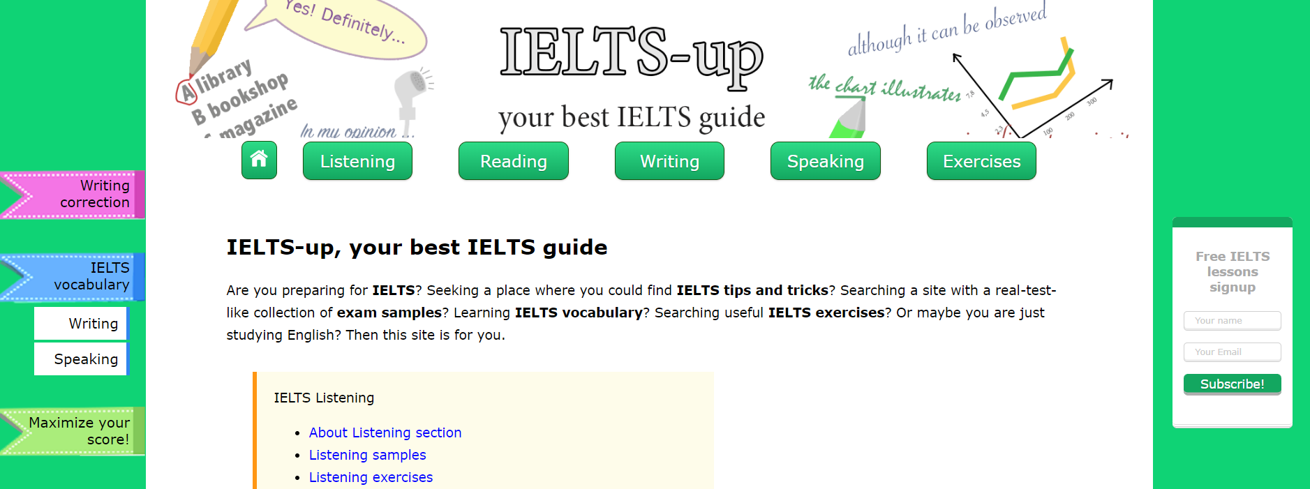 Top 10 Free Websites to Practice IELTS from Home