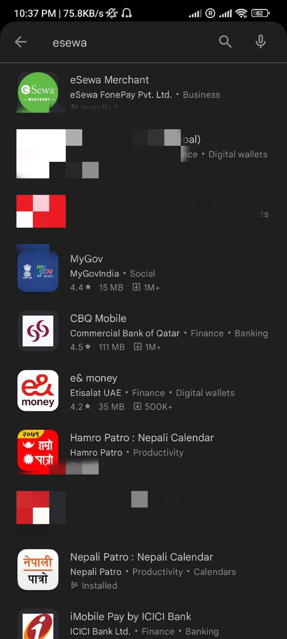 eSewa disappears from Google Playstore 😲 what might be the reason? - TechSathi