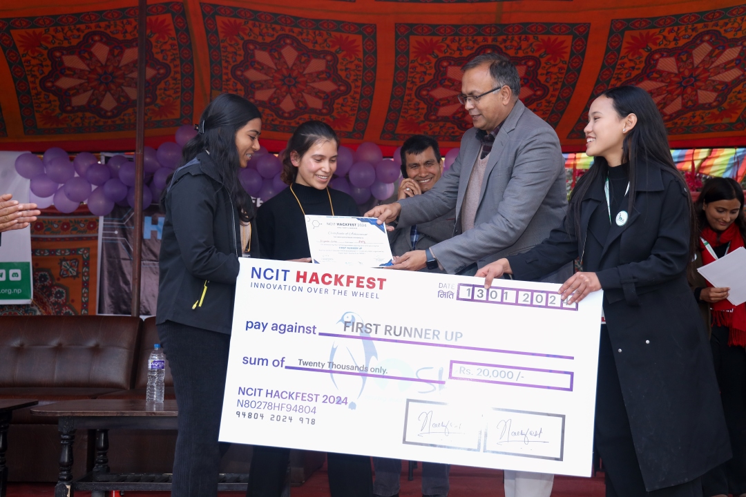 Team Superlatives wins NCIT Hackfest 2024 - TechSathi